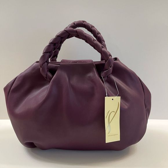 Collection XIIX | Bags | Softvegan Leather Hobocrossbody In Purple ...
